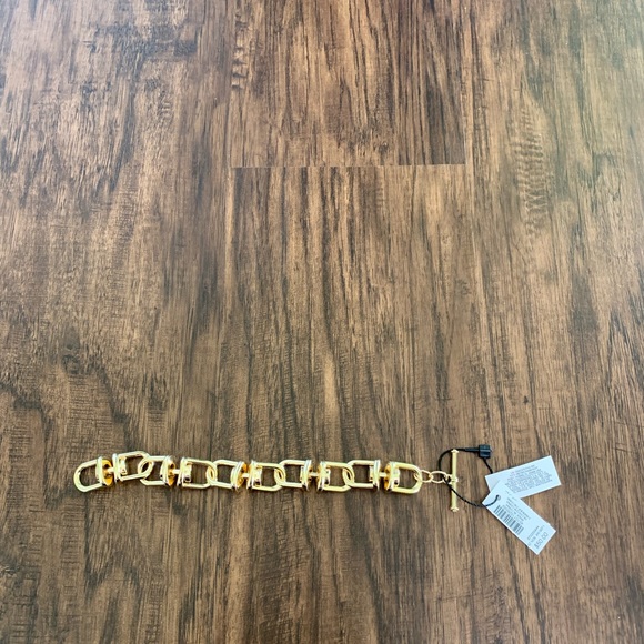 Ann Taylor | Jewelry | Whbm Link And Bolt Goggle Bracelet | Poshmark